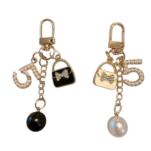 Bags | Bag Charm Set | Poshmark